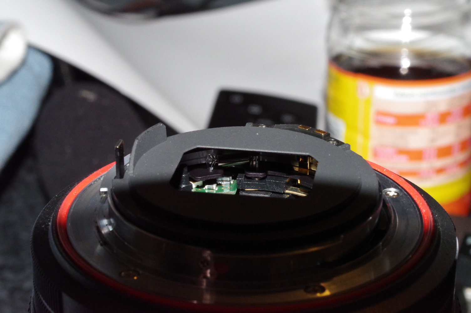 Pentax 16-85 broken spring - PentaxForums.com